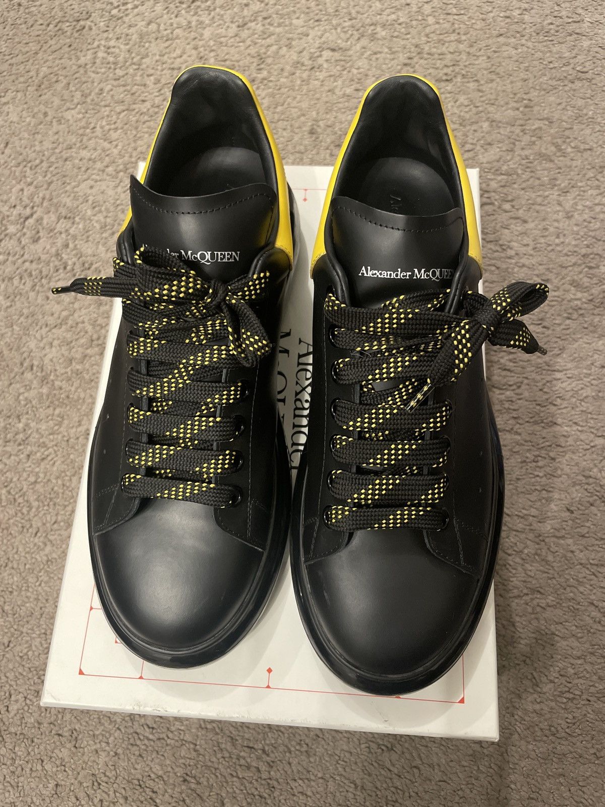 Alexander McQueen Black and Yellow Alexander McQueen | Grailed