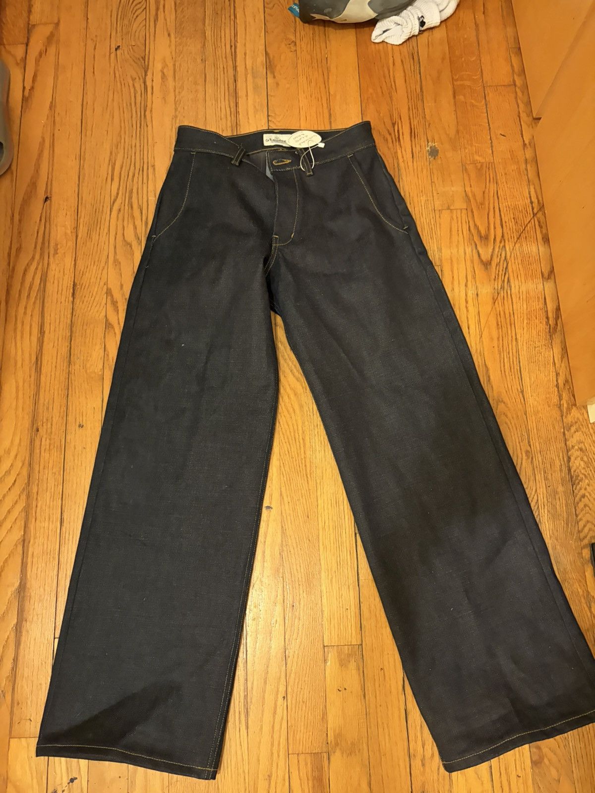 Other Hidden rivet grounded hemp 18 oz japanese selvedge denim | Grailed