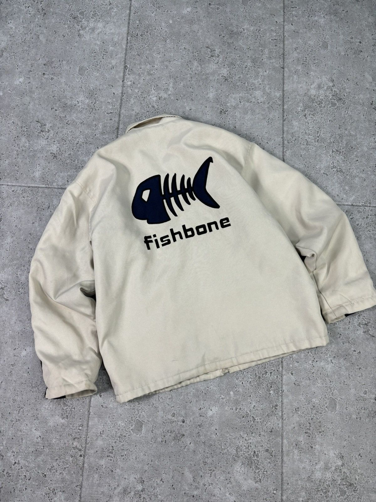 Jnco × Southpole × Wu Wear Fishbone Jacket Big Back Logo Fish Style ...