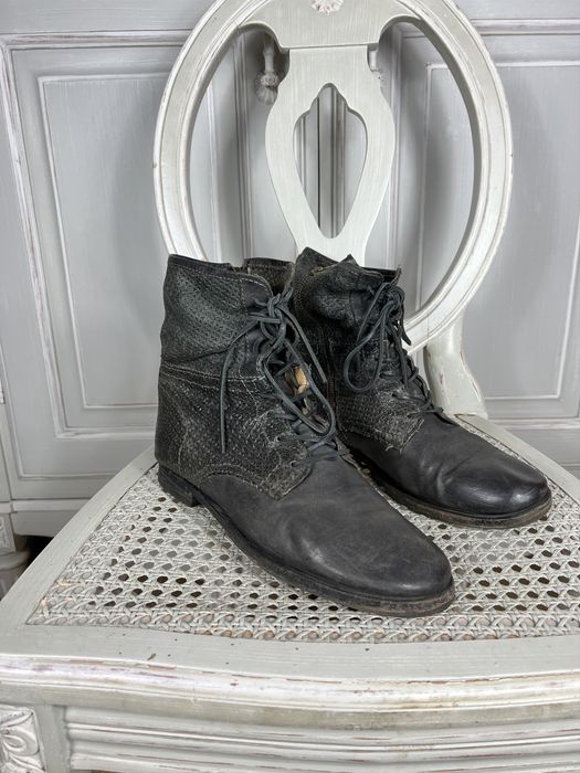 Avant Garde AS98 BOOTS LEATHER SHOES AVANTGARDE STYLE RICK OWENS | Grailed
