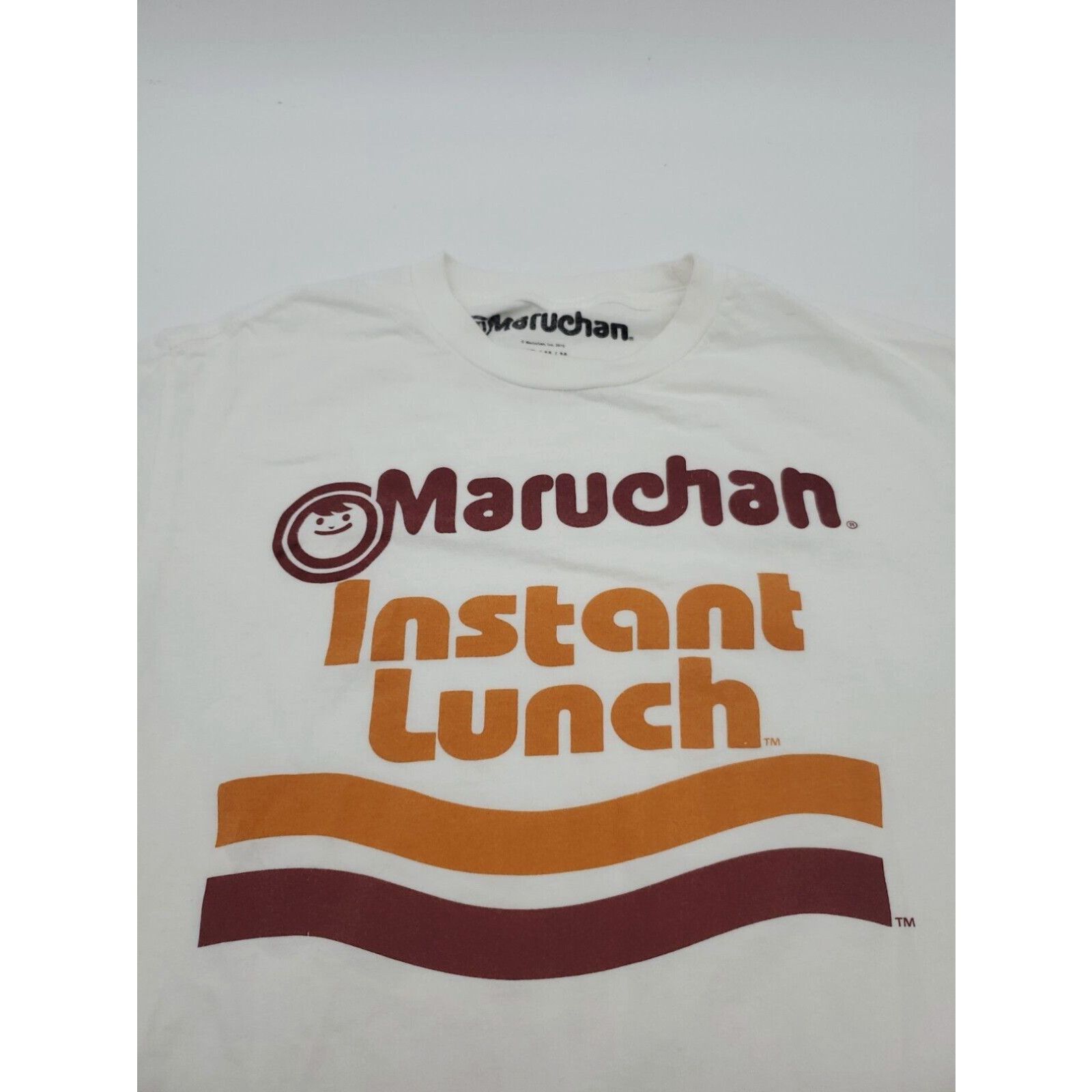 Logo 7 Maruchan Medium Logo White Promo Men Shirt..T177 | Grailed