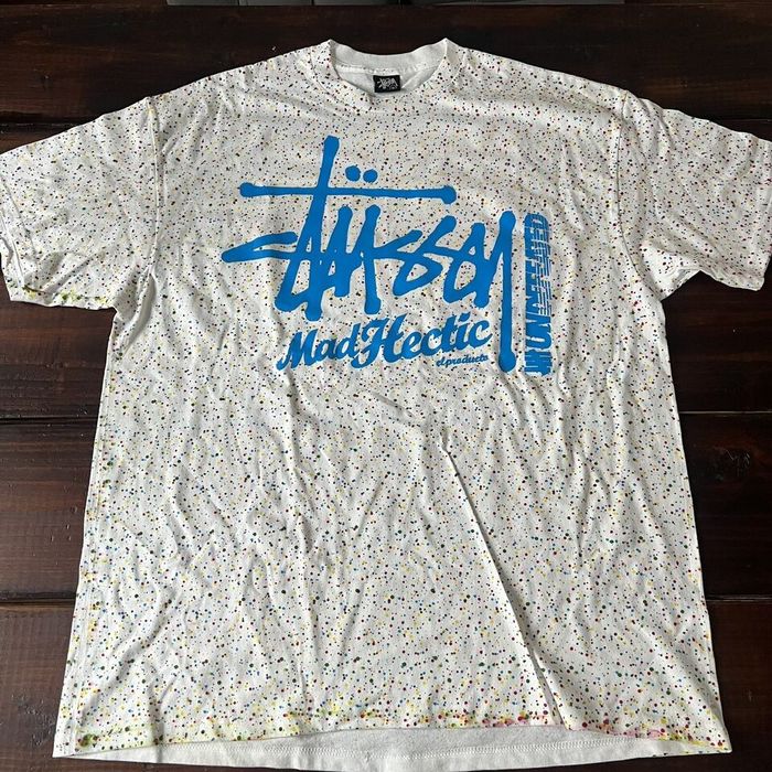 Stussy Vintage Stussy x Undefeated x Mad Hectic Triple Collab Tee | Grailed