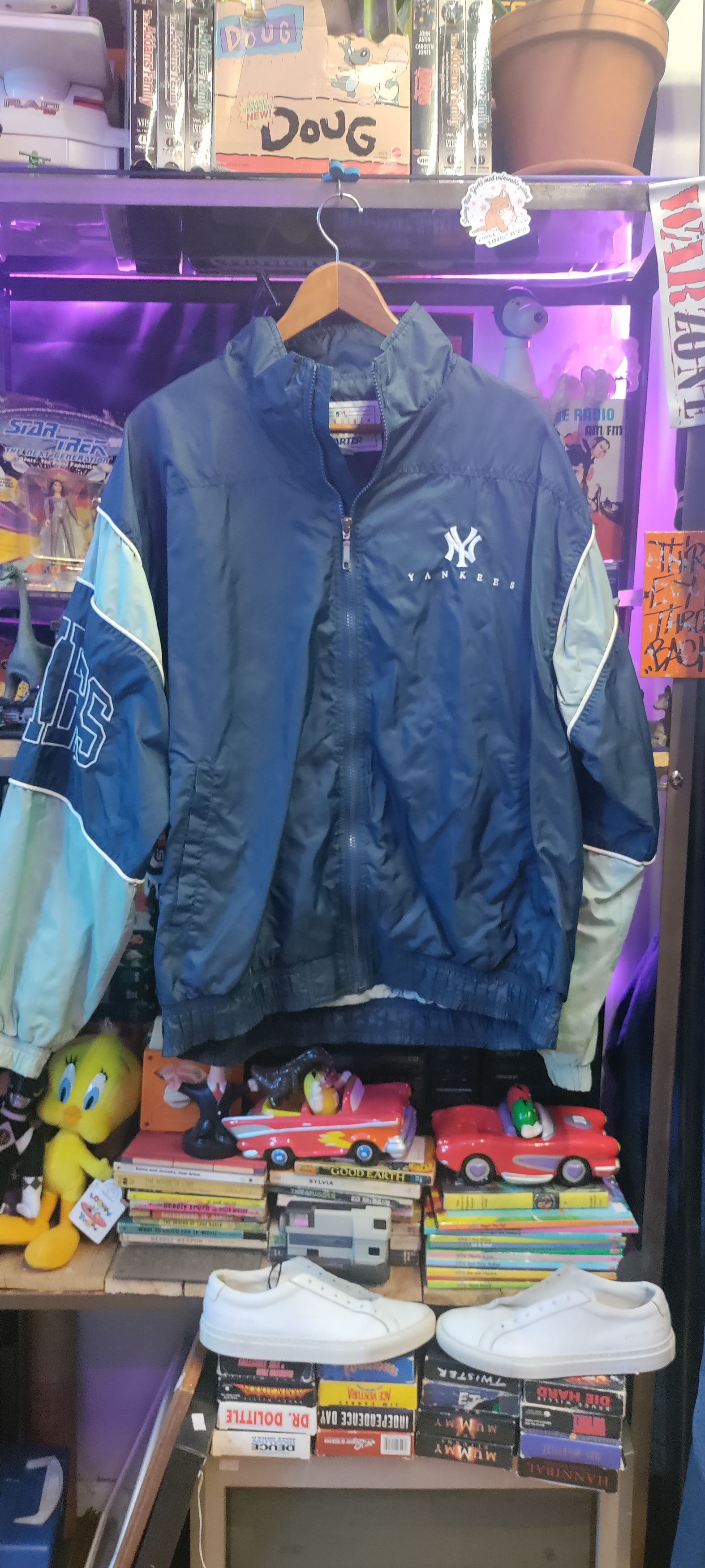 Vintage Vintage Starter New York Yankees Swishy Jacket | Grailed