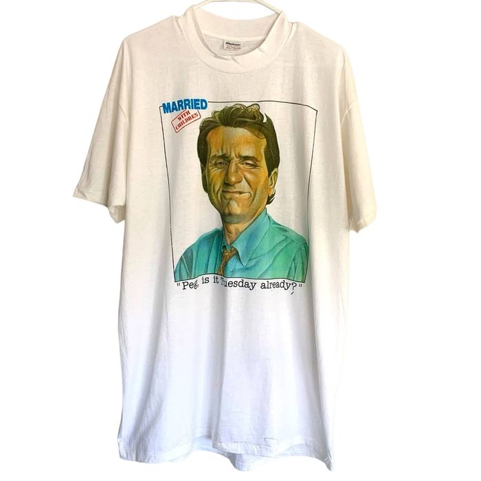 Vintage VINTAGE 1987 AL BUNDY MARRIED CHILDREN SINGLE STITCH SHIRT ...