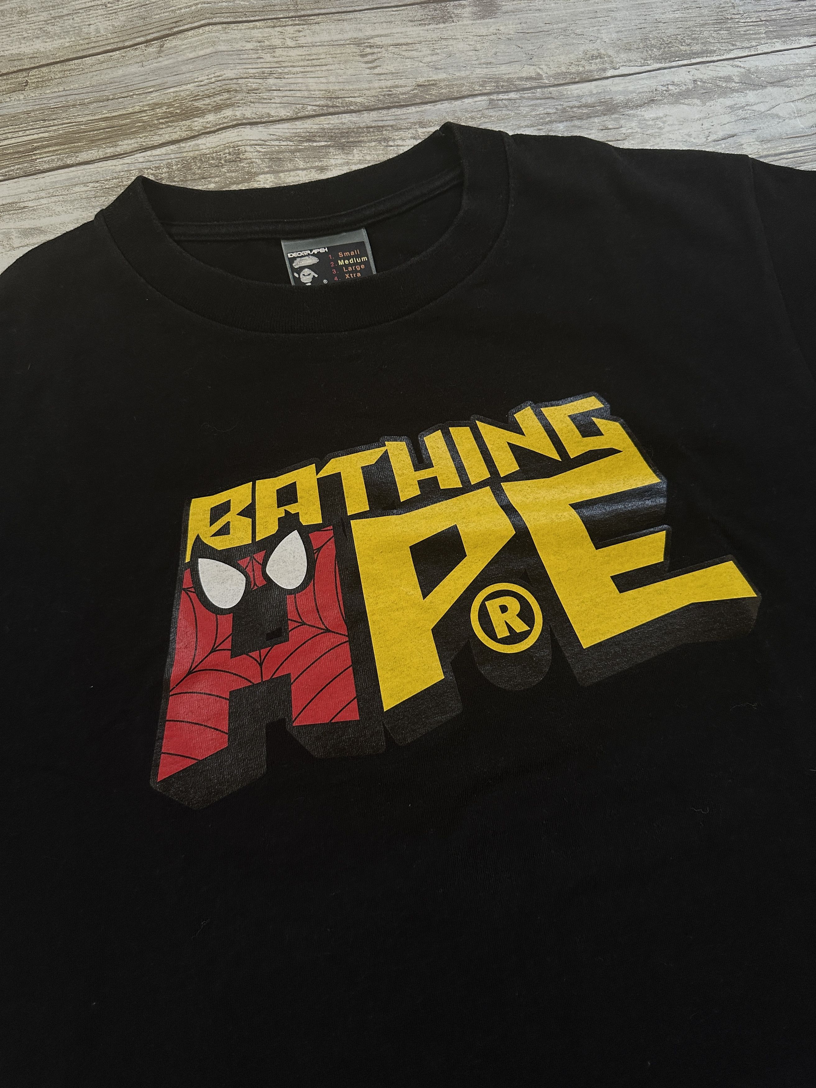 Bape Spider-Man Tee | Grailed