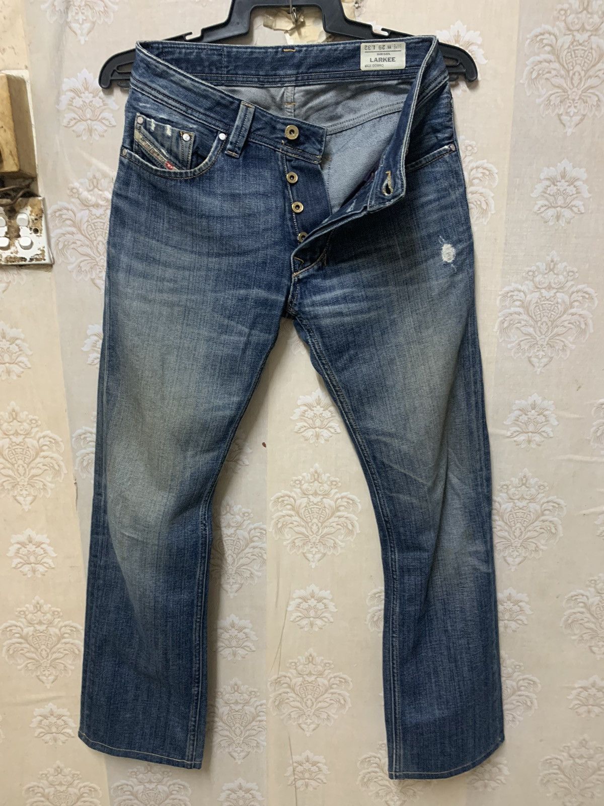 Diesel DIESEL INDUSTRY JEANS LARKEE STONEWASH DENIM | Grailed
