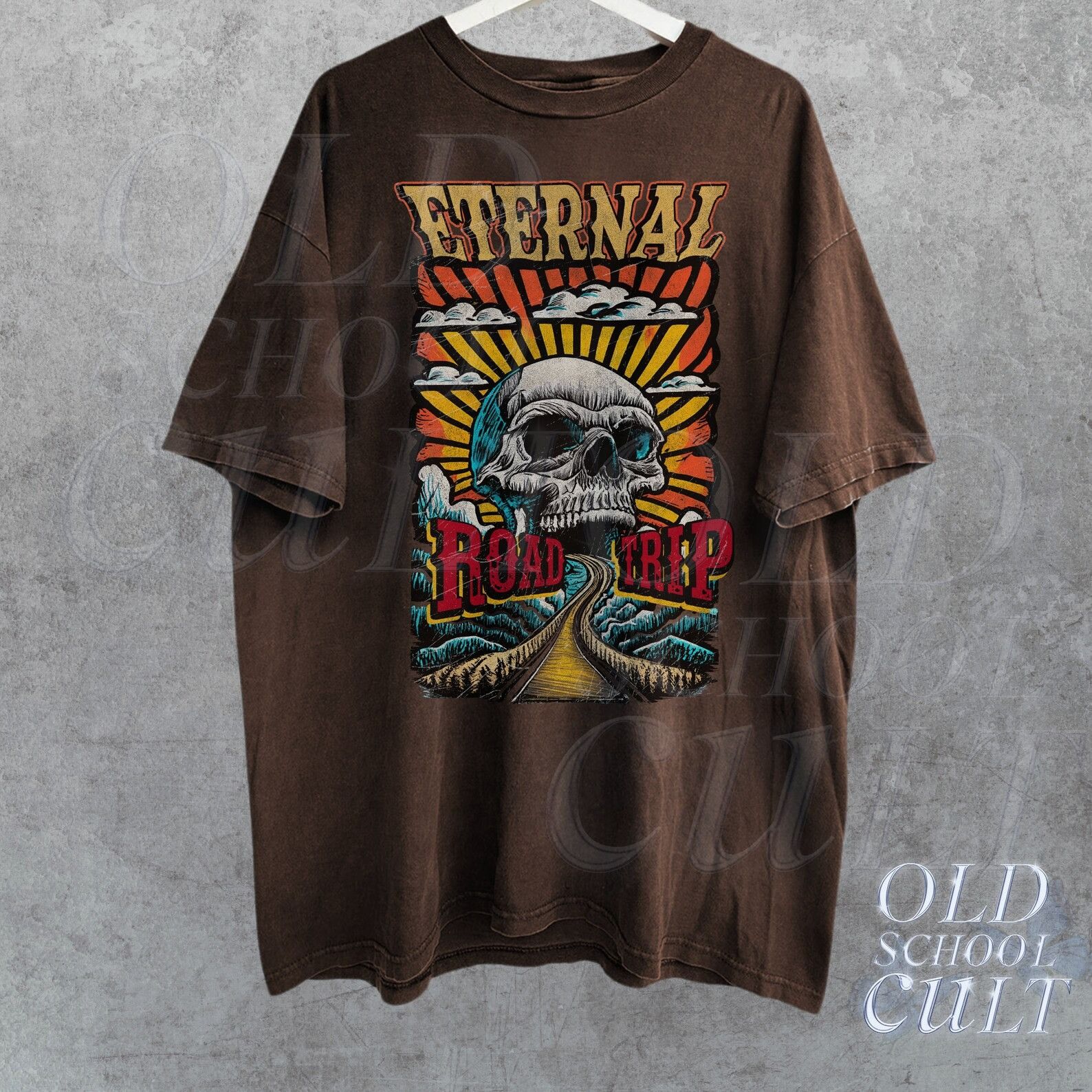 The Unbranded Brand Eternal Road Trip Retro T-Shirt | Grailed