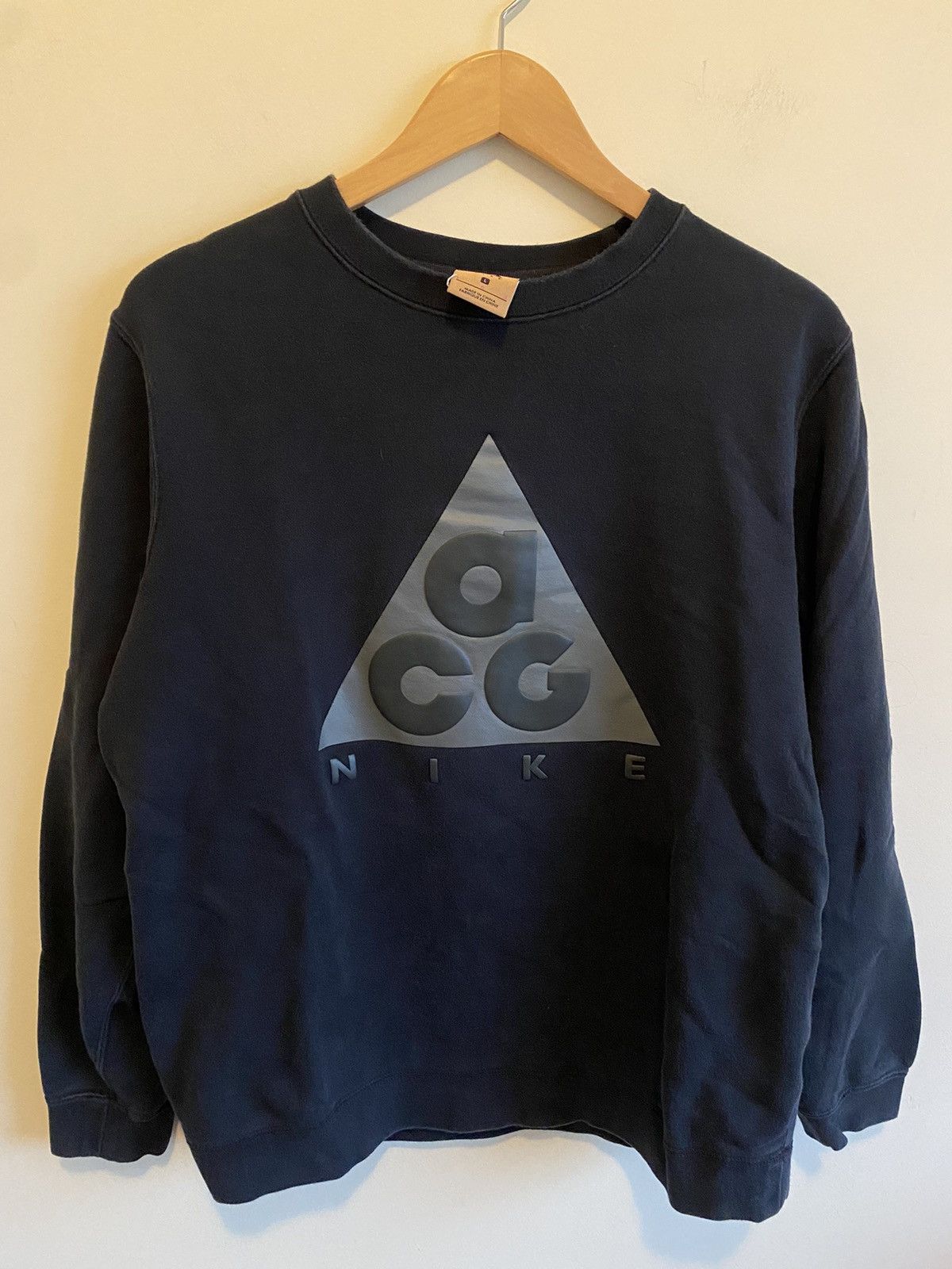 Nike ACG × Vintage Nike ACG archive vintage big logo sweatshirt Lab ...