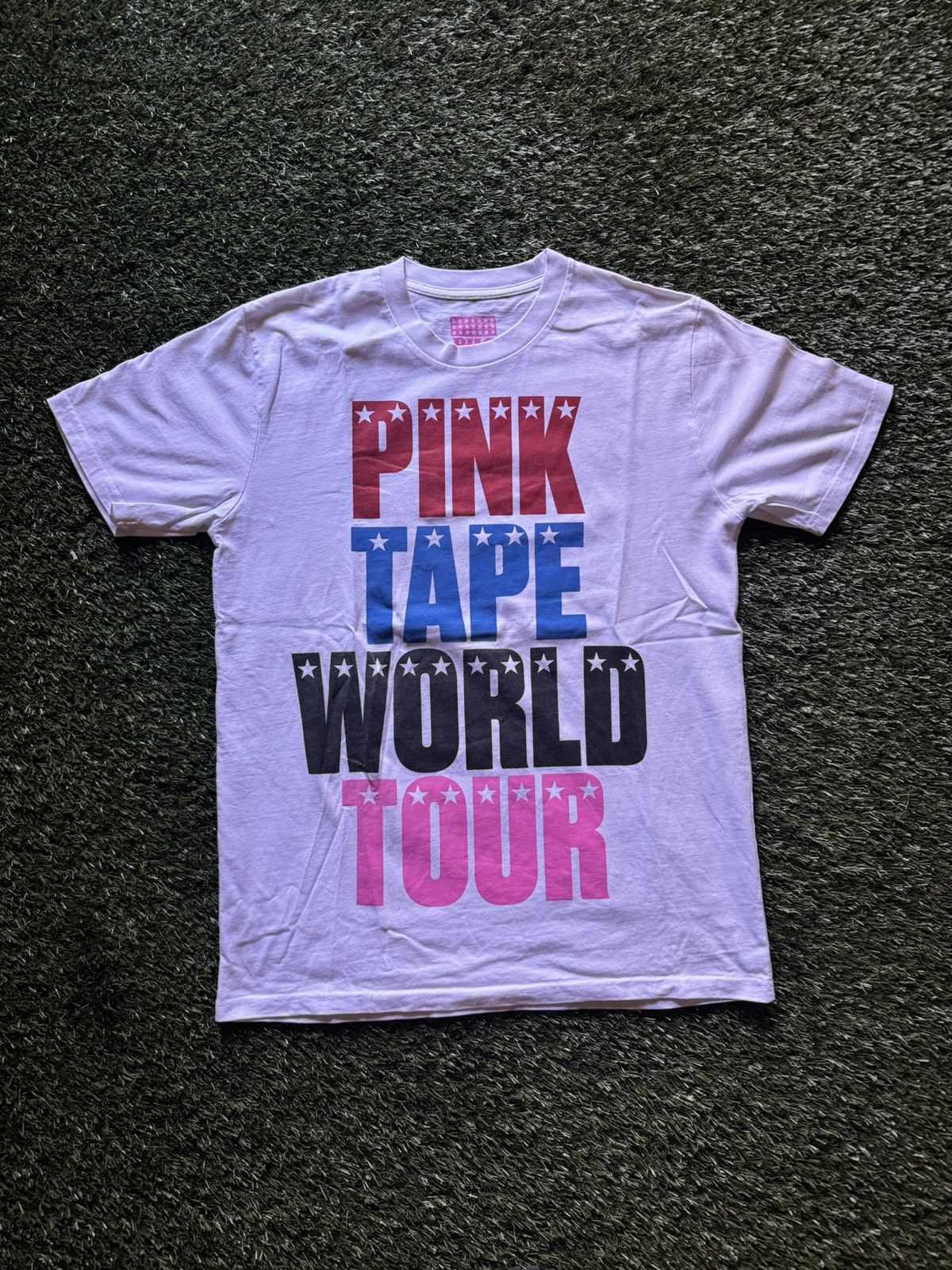 Lil Uzi Vert × Tour Tee Lil Uzi Vert “Pink Tape” Tour Tee | Grailed