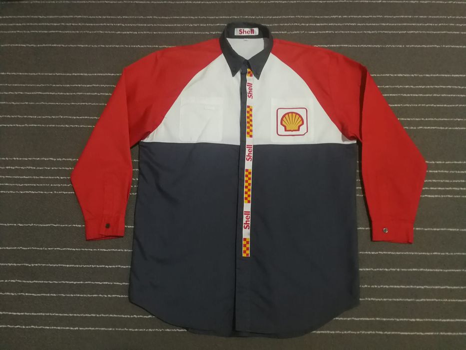 Vintage Vintage Shell uniform L | Grailed