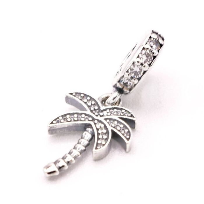 pandora Authentic PANDORA Sparkling Palm Tree Dangle | Grailed