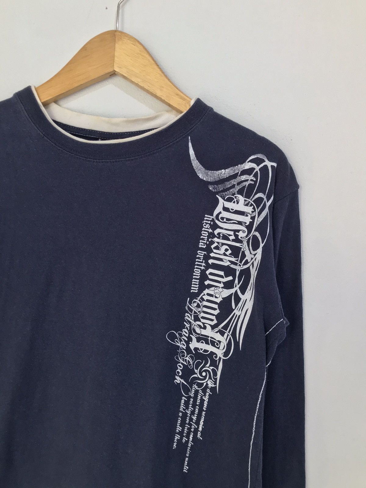 Yasuyuki Ishii Gothic Poem Double layer tribal longsleeve | Grailed