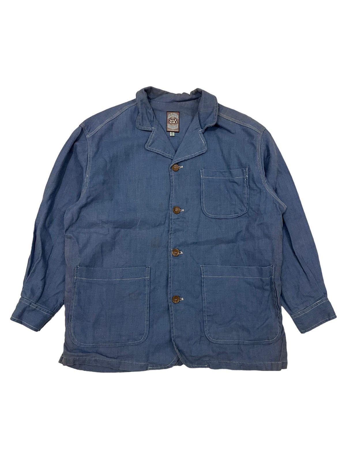 Beauty Beast × Japanese Brand × Workers Vintage Japanese Work Jacket ...