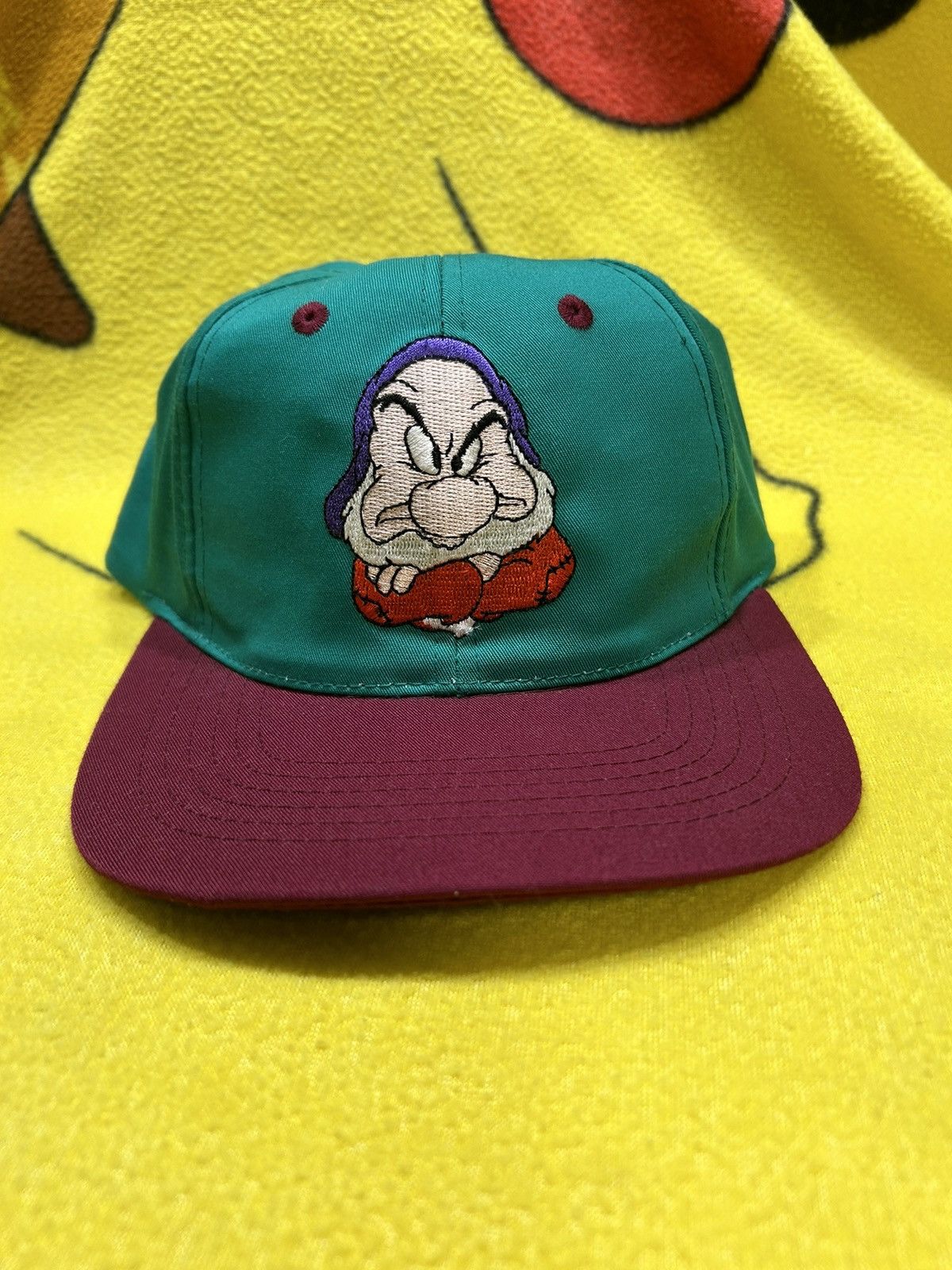 Disney × Hat × Vintage Kids Vintage 90’s Disney Snow White Grumpy ...