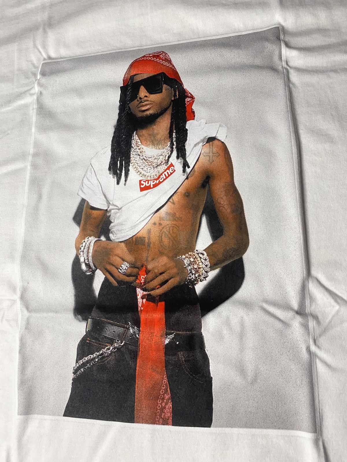 Supreme Supreme PlayBoi Carti White Shirt - Size L | Grailed