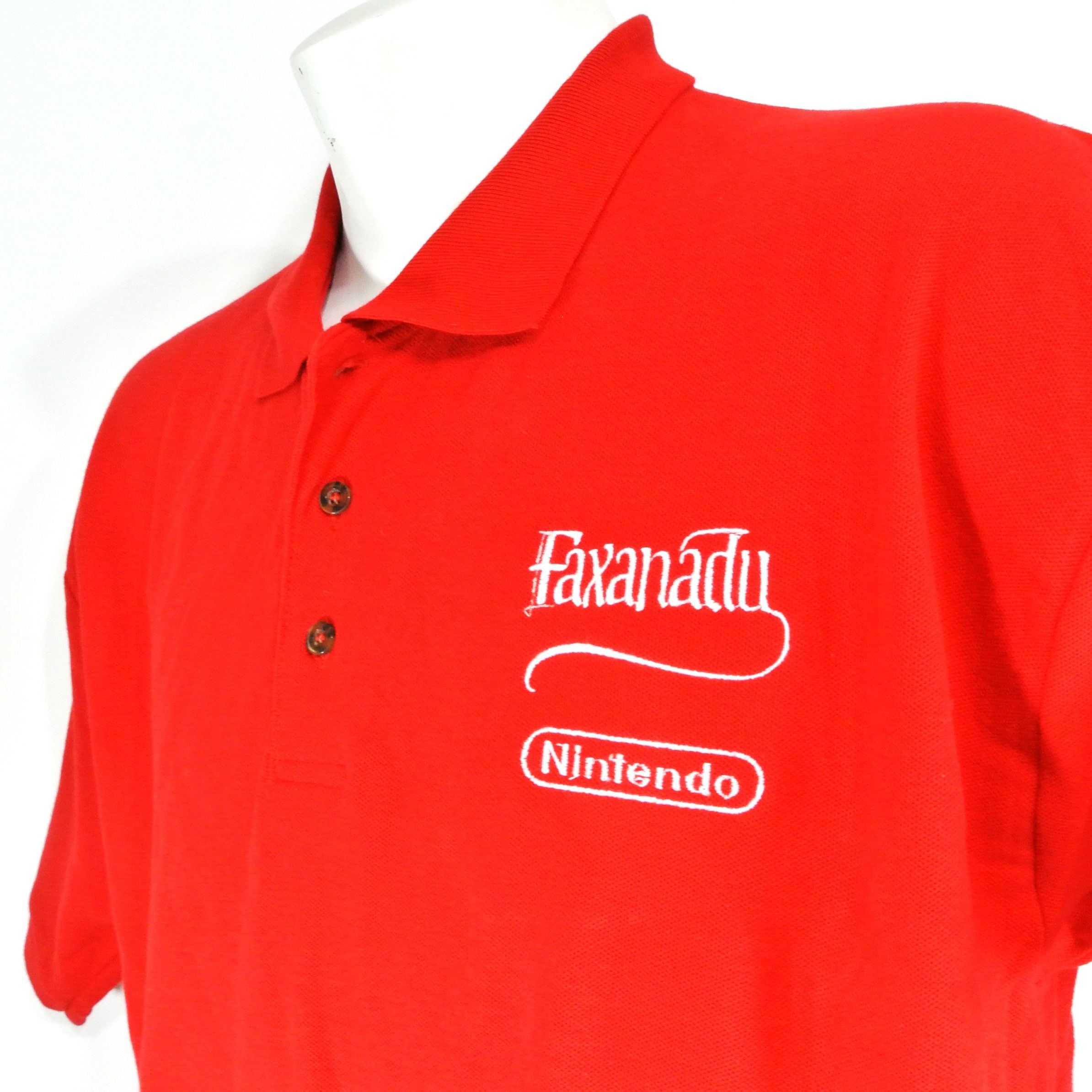 Vintage FAXANADU NES Nintendo Video Game Vintage Promo Polo Shirt | Grailed