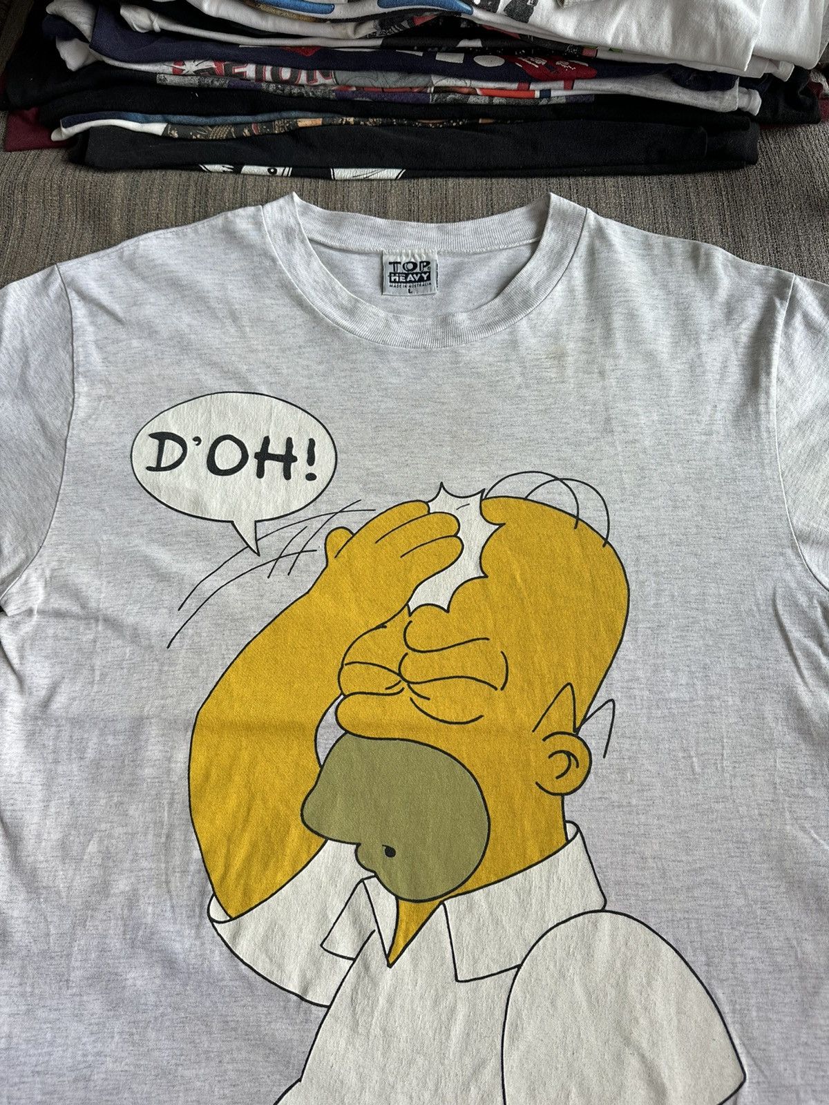 Made In Usa × The Simpsons × Vintage Vintage 90’s Homer Doh! The ...