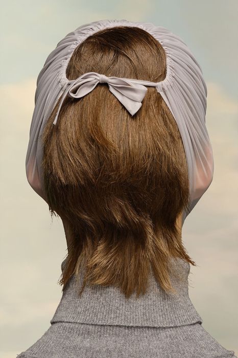Maison Margiela Artisinal Silk Face Veil Mask | Grailed