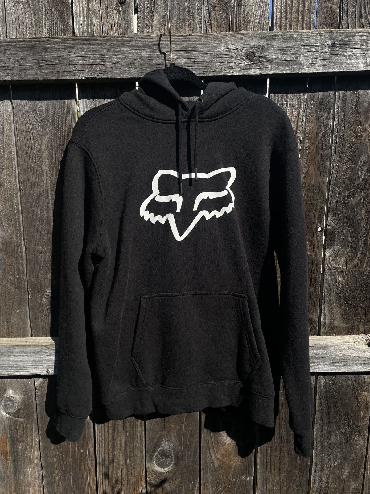 Fox Racing Fox Racing Logo Hoodie Black | Grailed