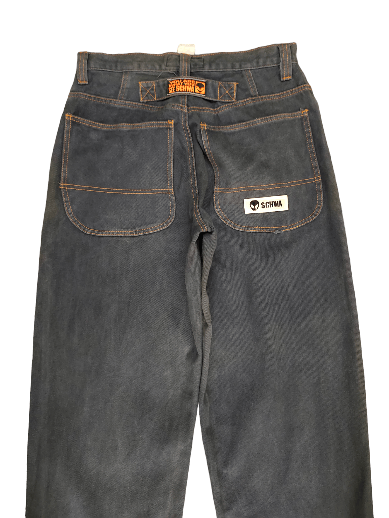 Southpole Baggy Jeans Schwa Alien Workshop Wide Leg Jnco Style Y2k ...