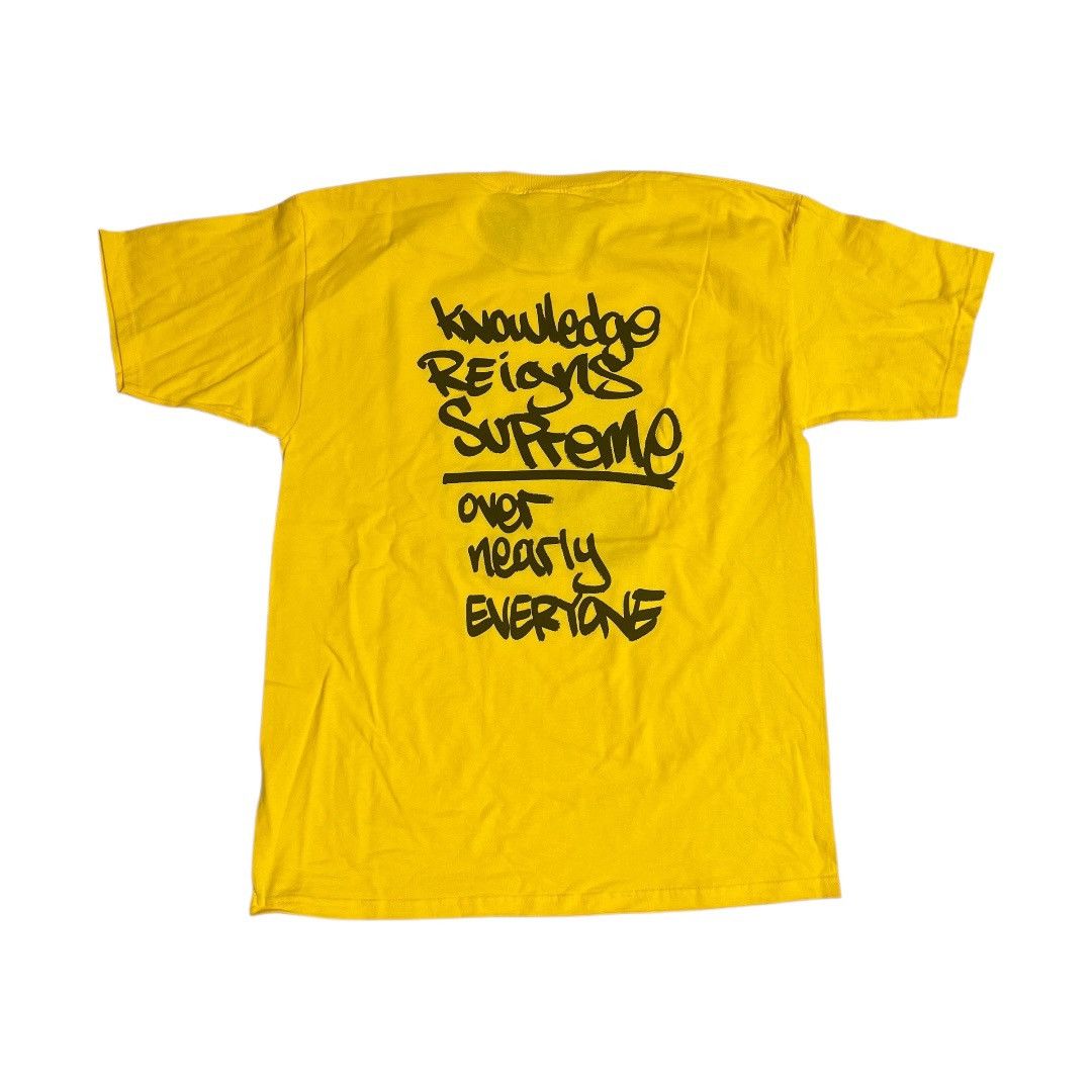 Supreme SAMPLE Supreme x KRS ONE Knowledge Reigns T Shirt FW14 | Grailed