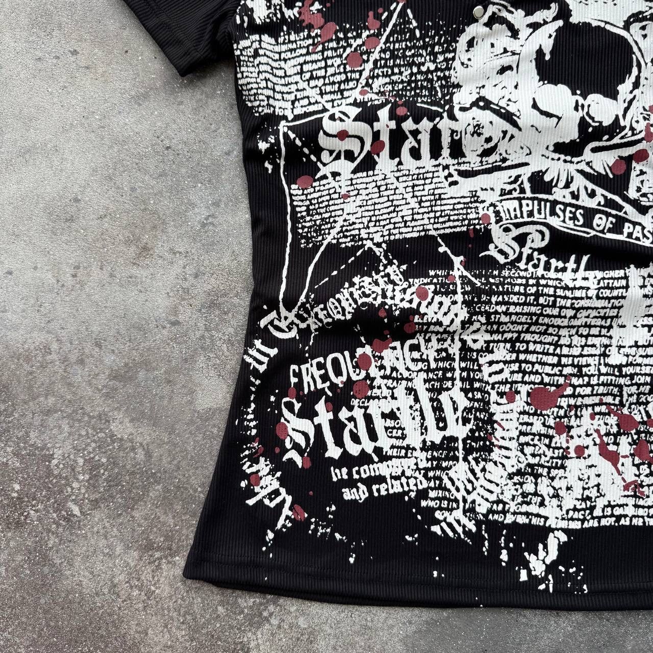 Japanese Brand × Vintage Opium Y2K Goth Punk Avant Garde Affliction ...