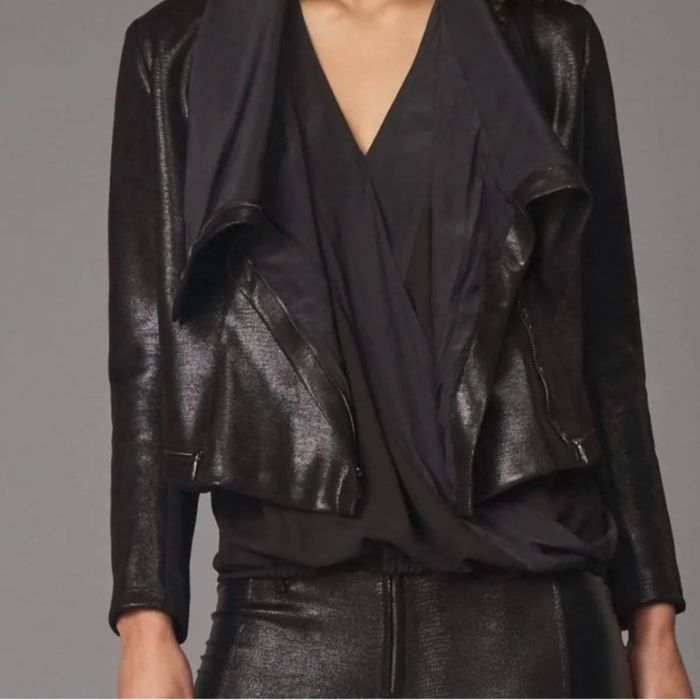 Lola & Sophie Lola & Sophie Women's Small Black Drape Jacket - NWT ...