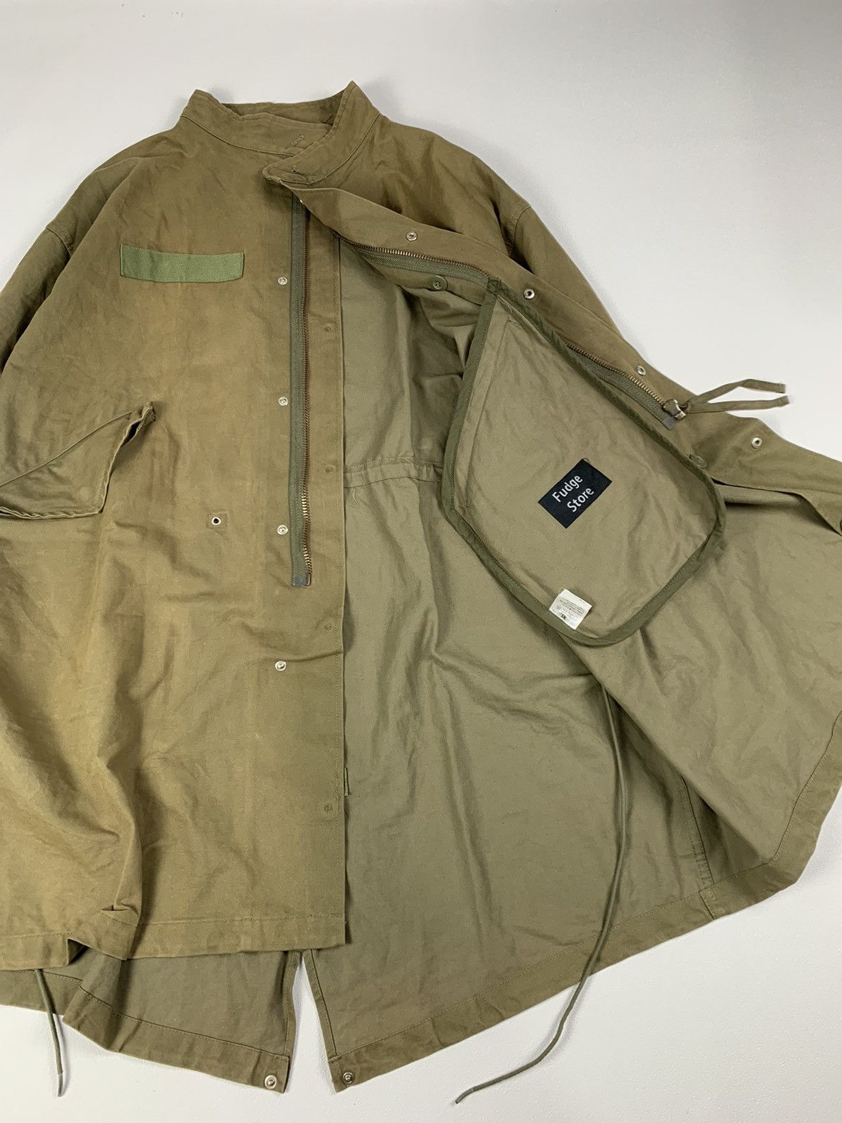 Military LAFUDGE STORE FISHTAIL Army Jacket | Grailed