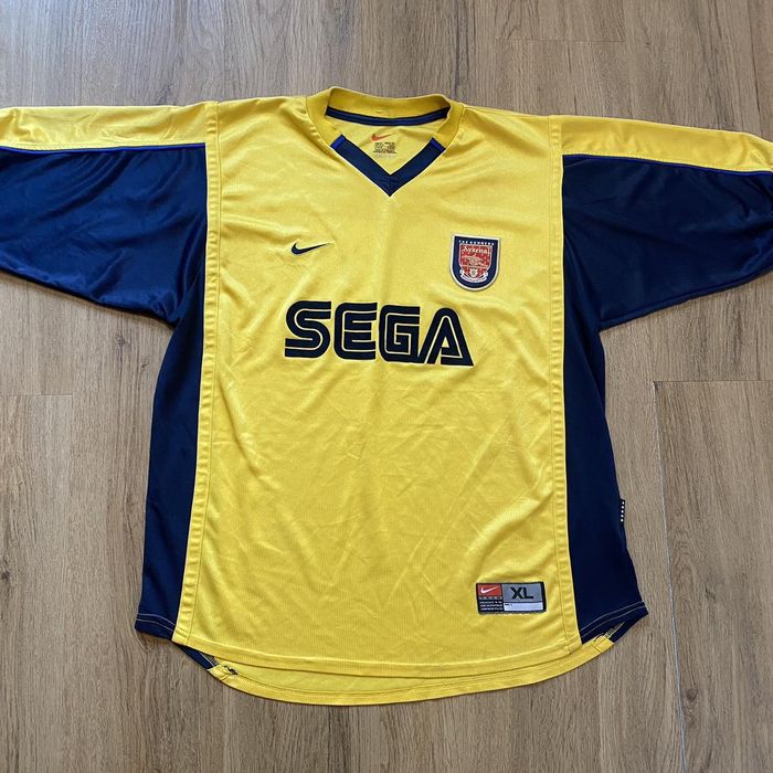 Nike 1999-00 Arsenal Nike Sega Football Shirt Vintage Retro 90s | Grailed
