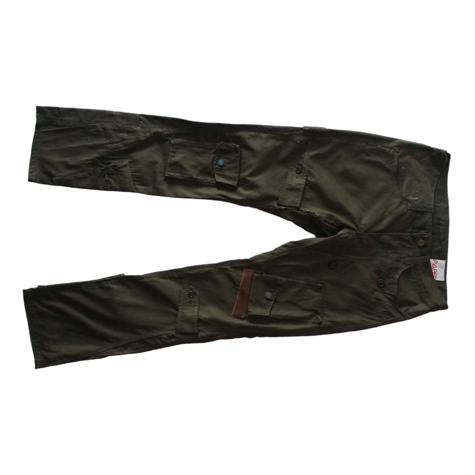 20471120 Paper Recycle Collection Reconstructed Pants | Grailed