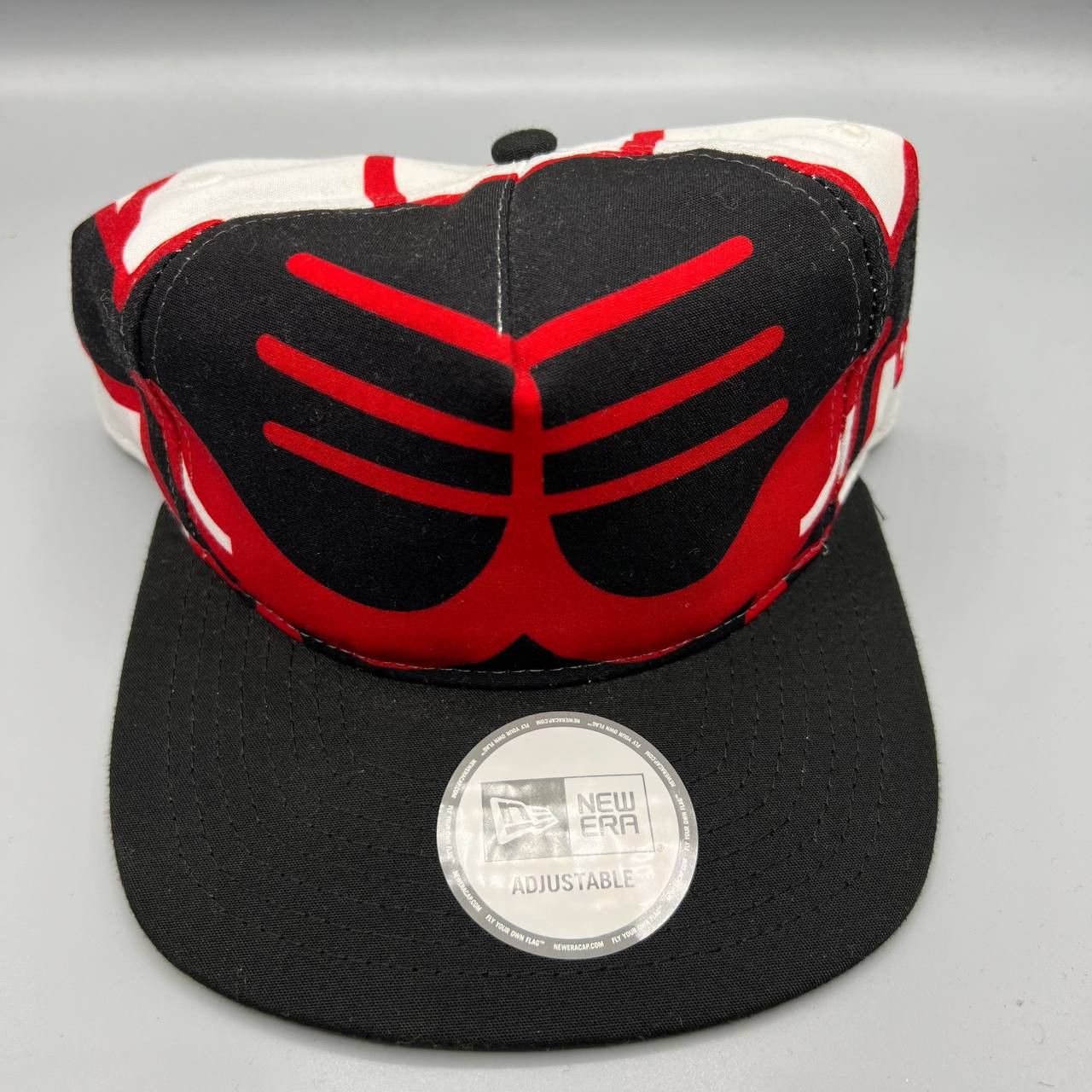 New Era Chicago Bulls NBA Hat A-Frame Snap Back Cap Black Red Men | Grailed
