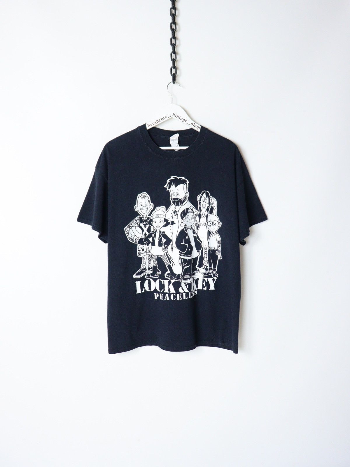 Rock Band Lock And & Key Hardcore Punk Band T-shirt Cartoon Network ...