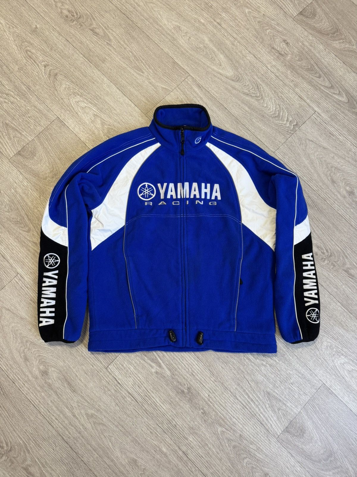 Racing × Vintage × Yamaha 🔷Vintage Yamaha Racing Fleece Jacket 90s🔷 ...