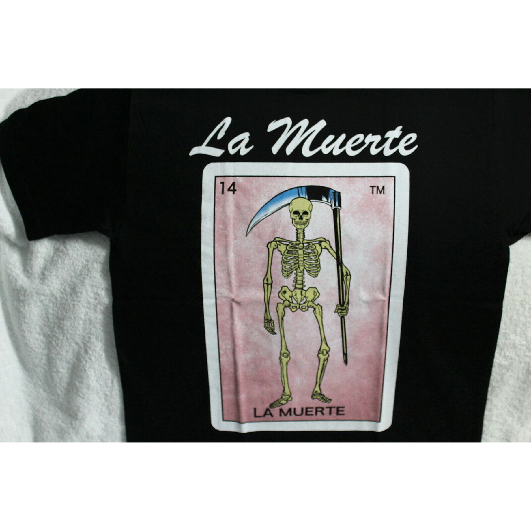 Heritage Spectacular La Muerte Skeleton Loteria Lottery Iconic Number ...