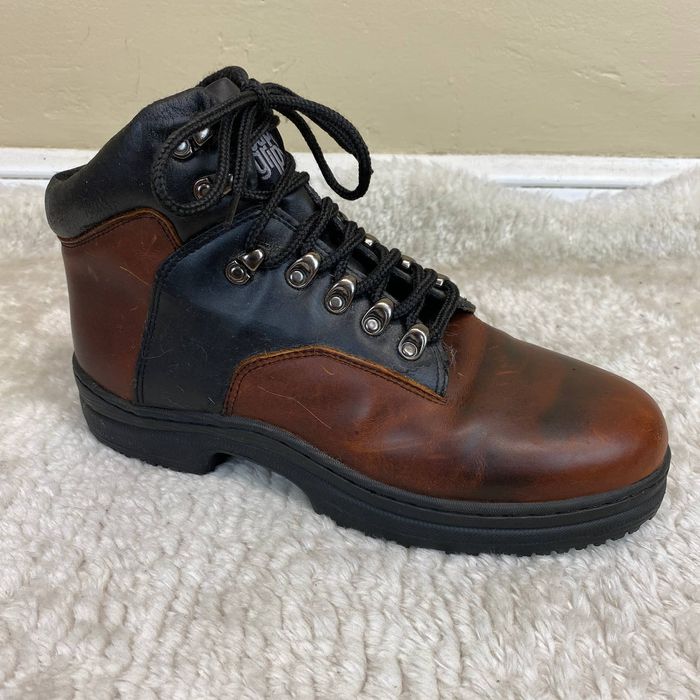 Other Vintage Lehigh Safety Shoes Slip Grips Reinforced Toe Boot 9 ...