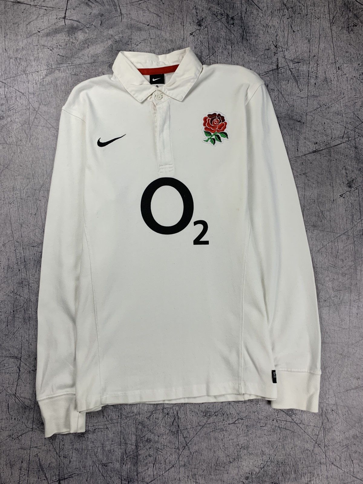 Nike Nike O2 England Rugby Shirt Buttons Designer streetwear | Grailed