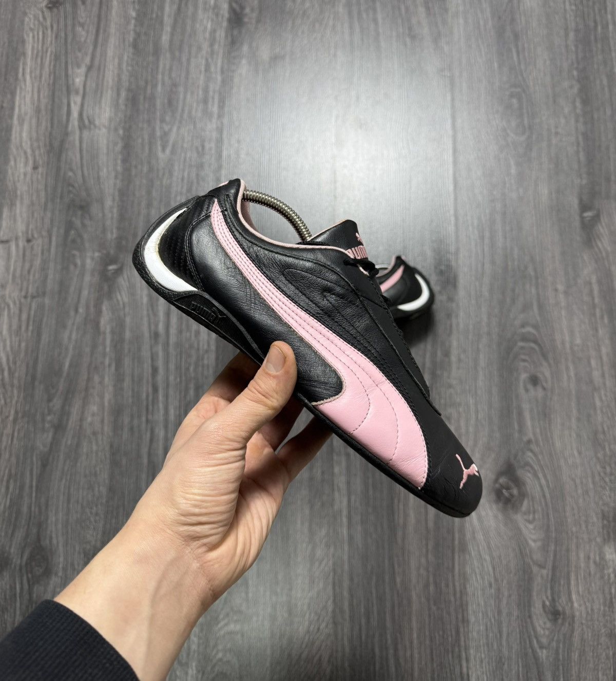 Puma × Streetwear × Vintage 00s Vintage Puma Speedcat Leather Y2K Black ...