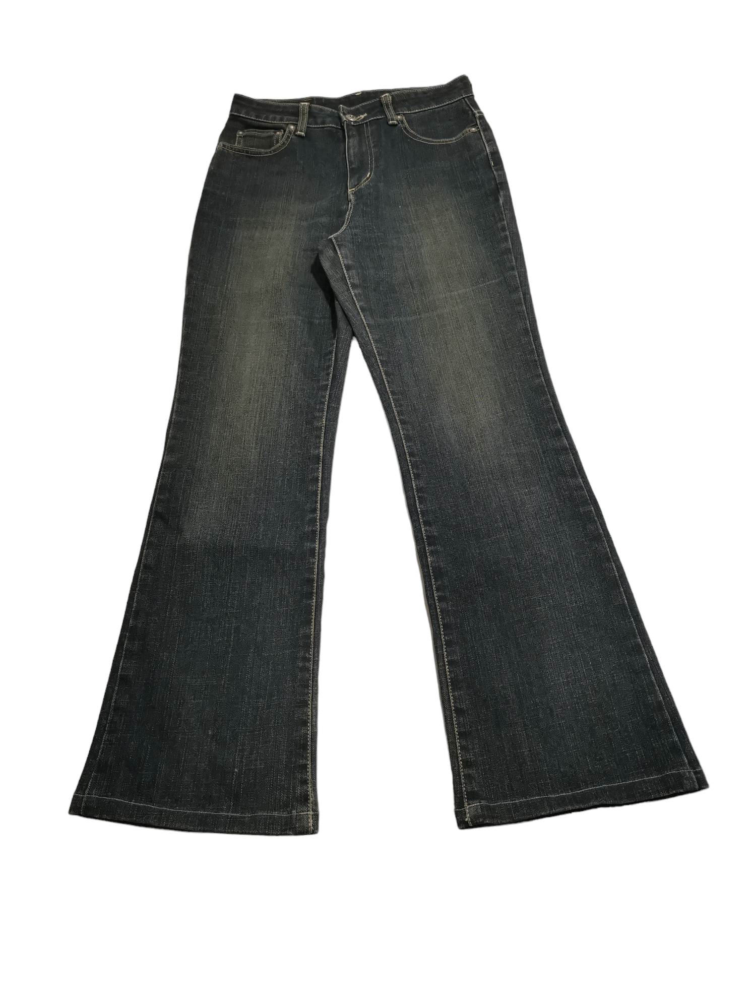Vintage Flare Jeans Japan Miss Edwin Faded Black | Grailed
