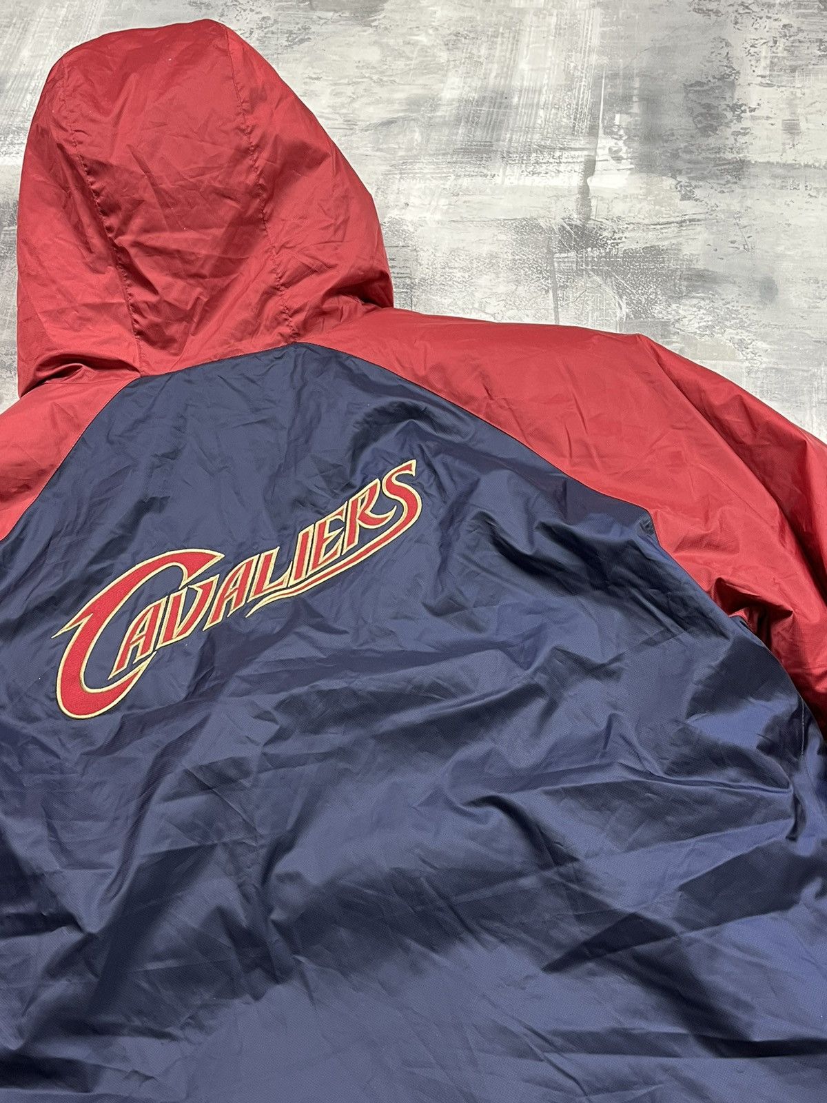 Adidas × NBA × Vintage Vintage NBA Cavaliers Adidas Winter Parka Jacket ...
