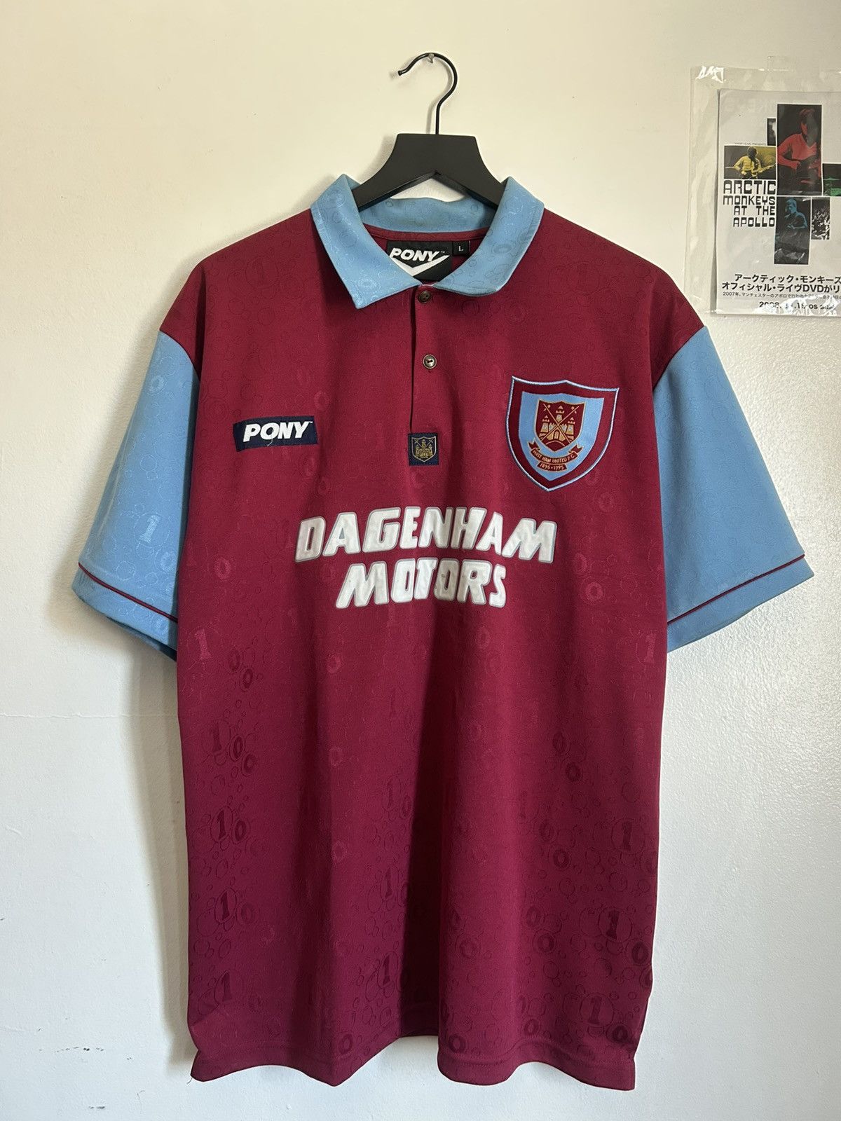 PONY West Ham 1995-97 Home Kit | Grailed