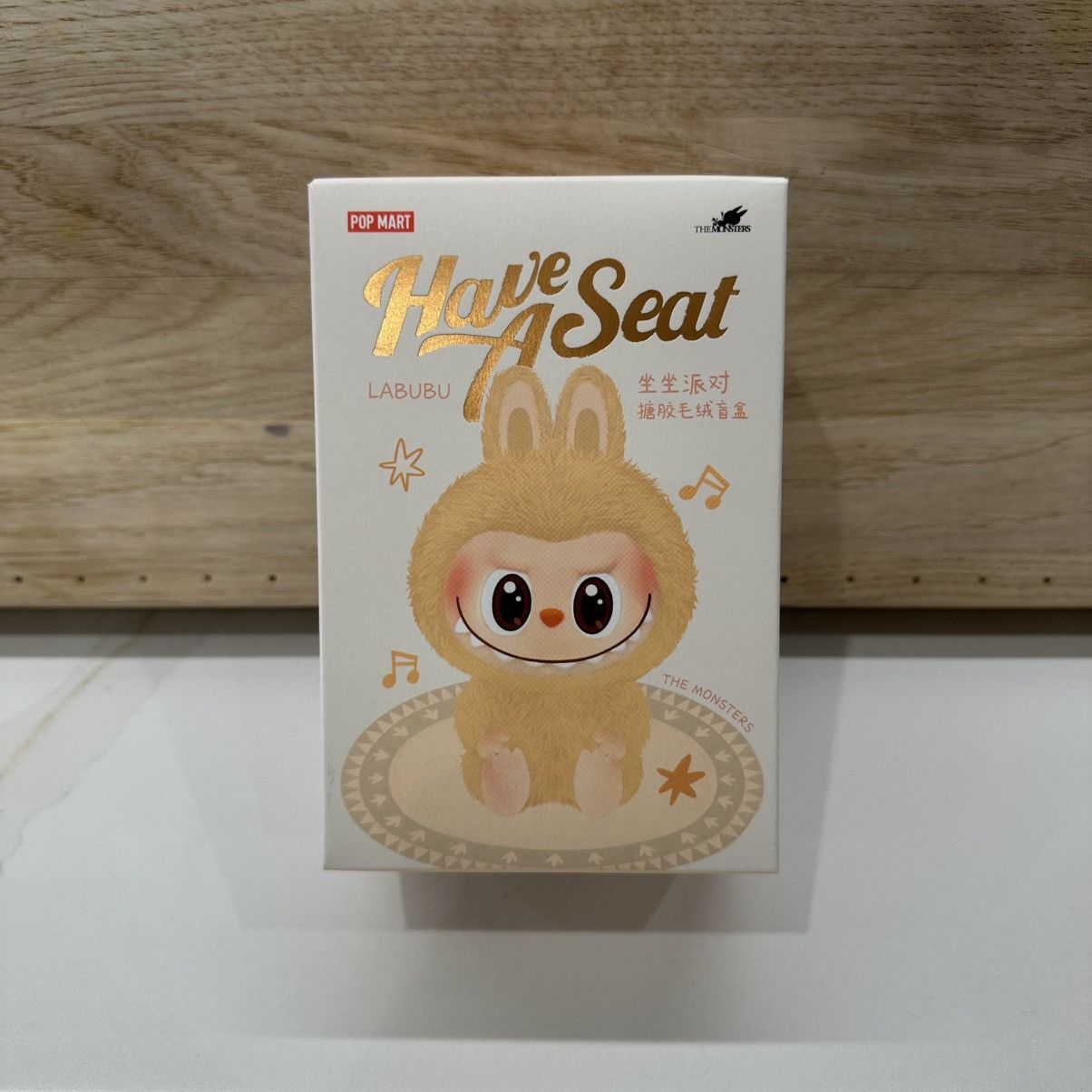 POP MART BABA unopened The Monsters, Have a Seat Labubu Blind Box | Grailed
