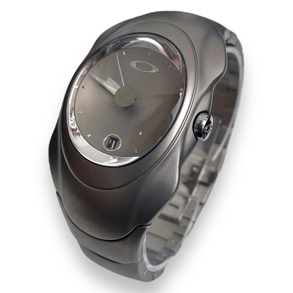 Oakley Oakley Time Bomb (X-Metal Titanium W/ Titanium Dial) | Grailed