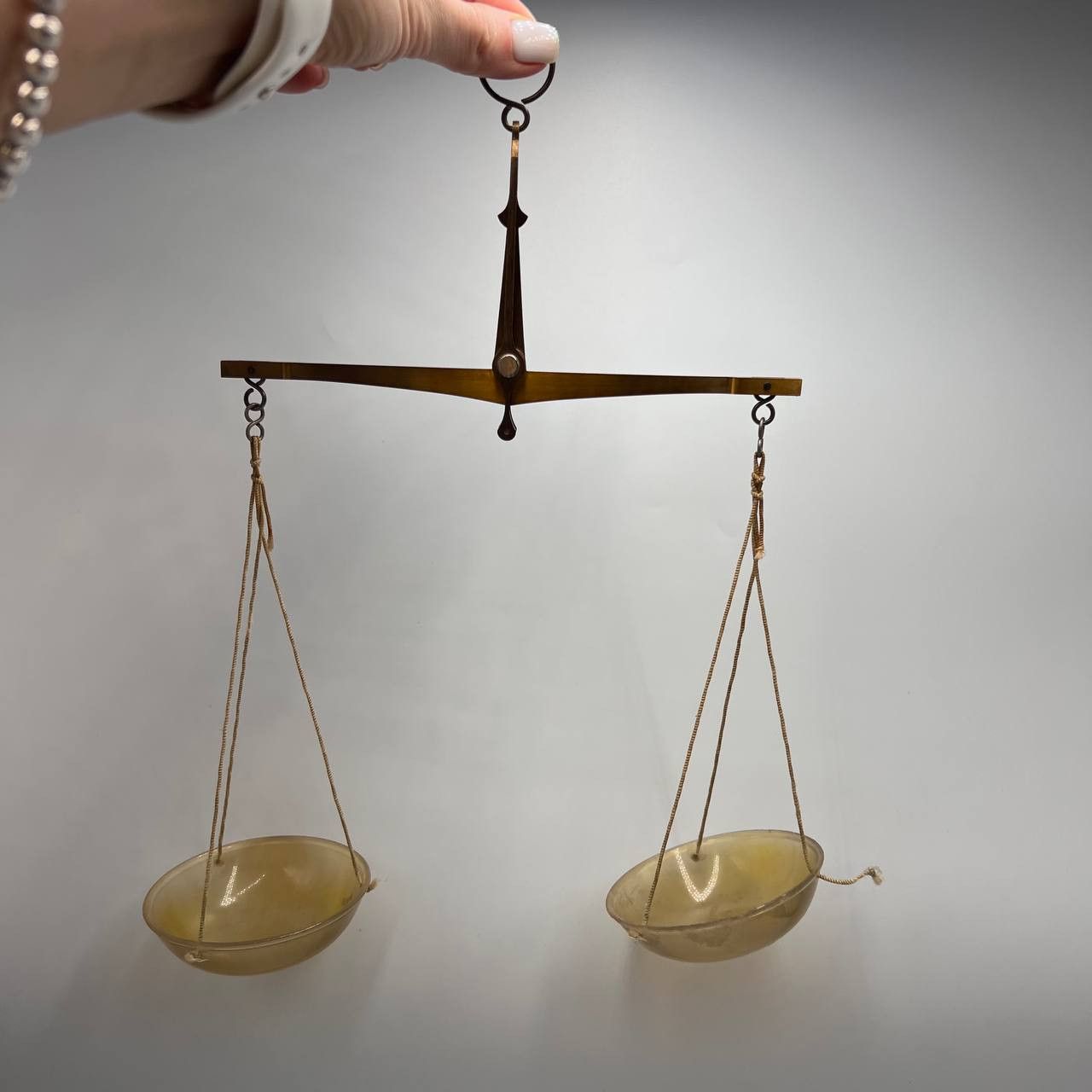 Other Antique Small Pocket Manual Scales Celluloid Cups Balance | Grailed