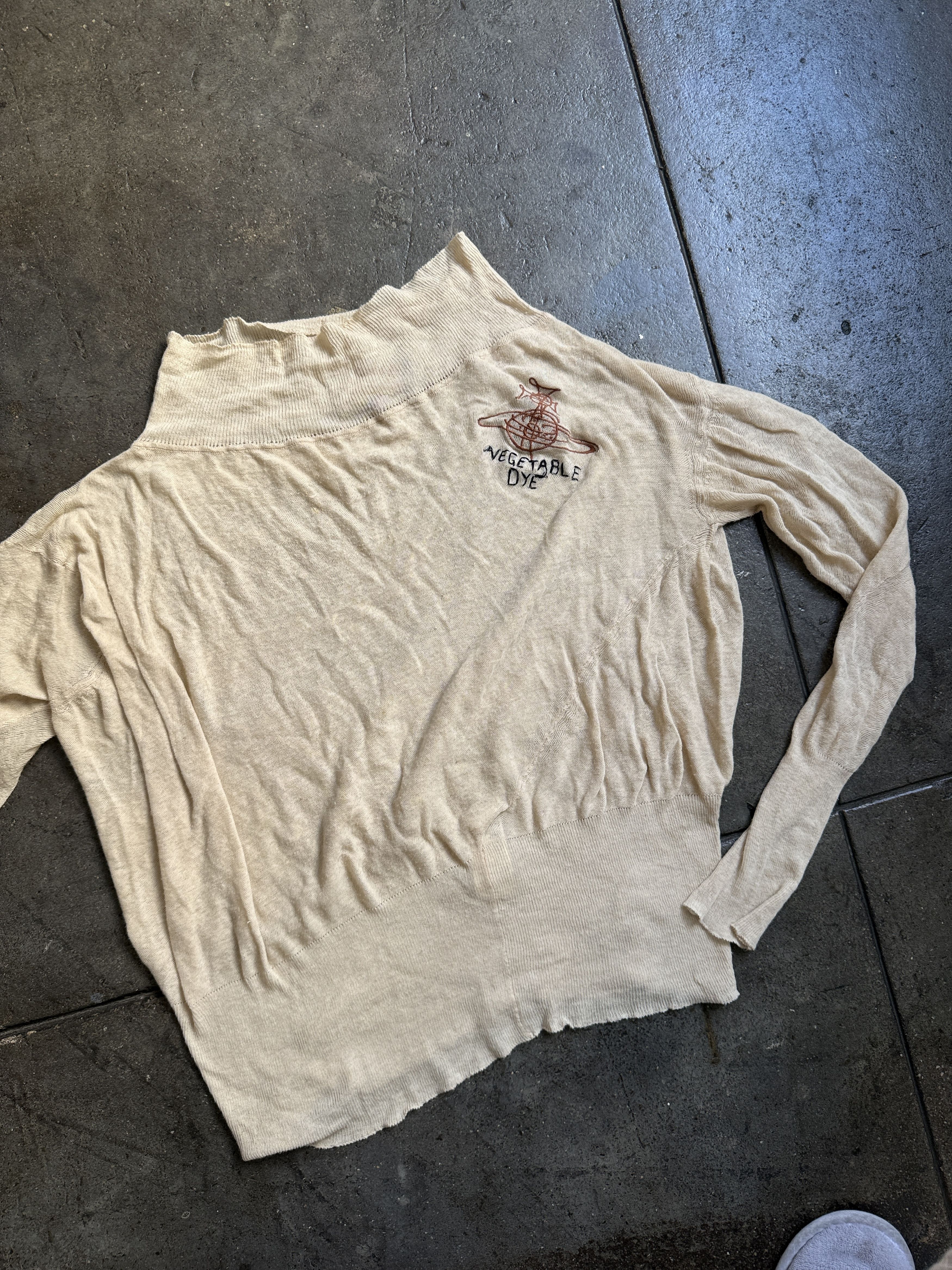 Vivienne Westwood 2014 Longsleeve Unisex Thin stretchy Vegetable Oil ...