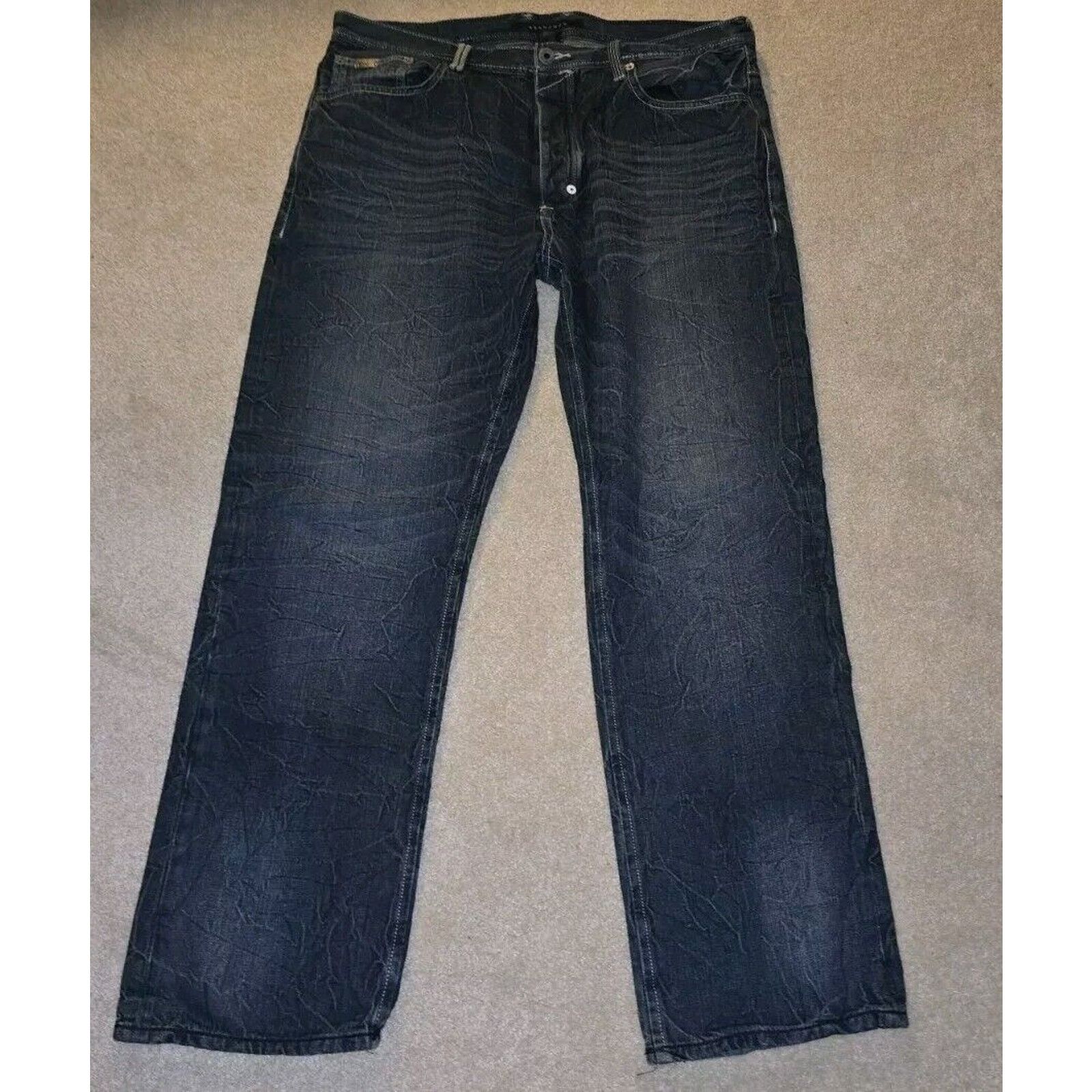 Sean John Vintage Y2K Sean John Jeans Men 38x32 Blue Relaxed Fit Baggy ...