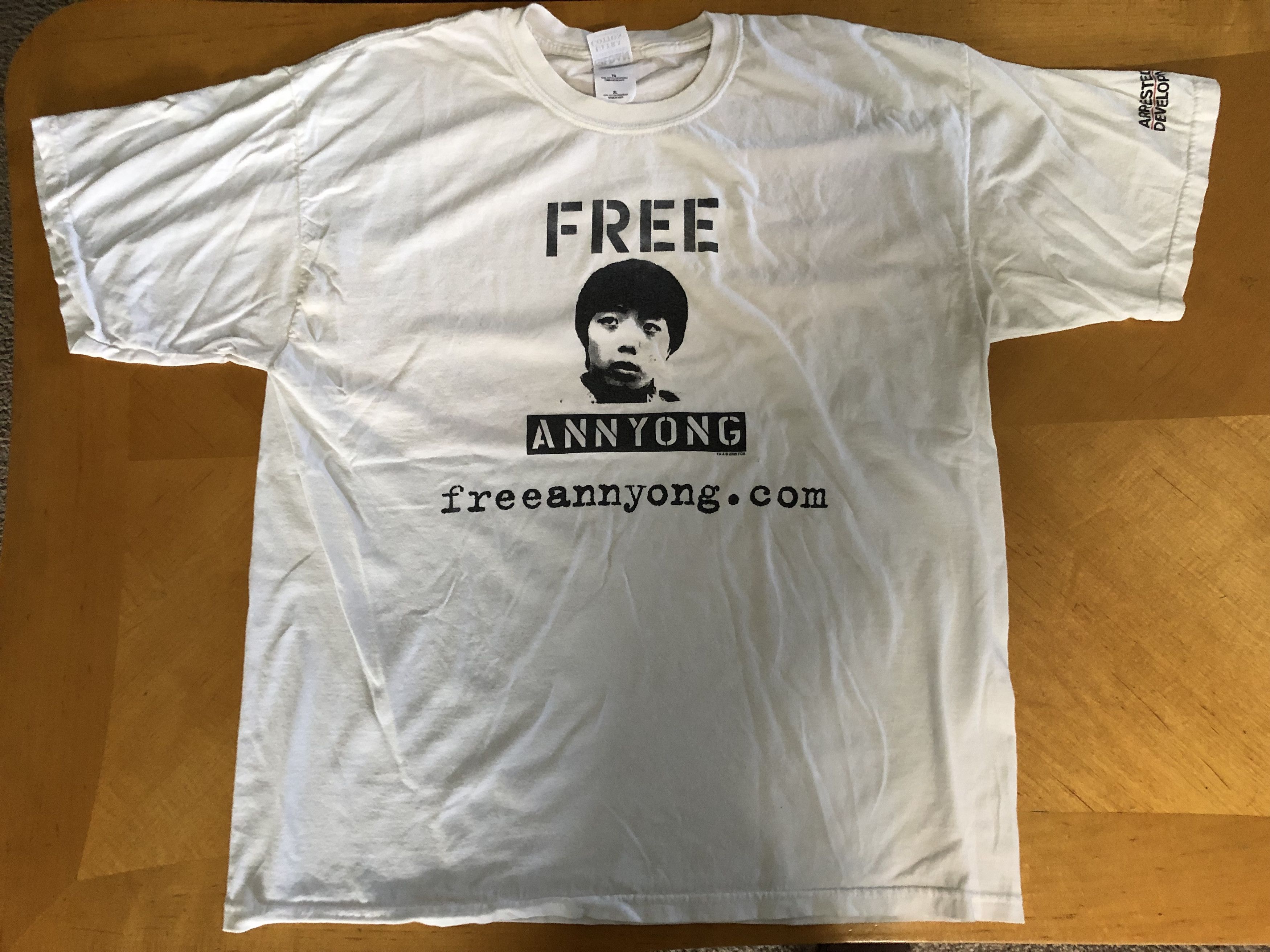 Vintage Free Annyong Arrested Development Original Official T-shirt ...