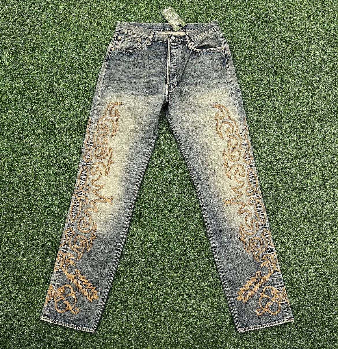 DENIM TEARS Denim Tears Western Stitch Jeans | Grailed