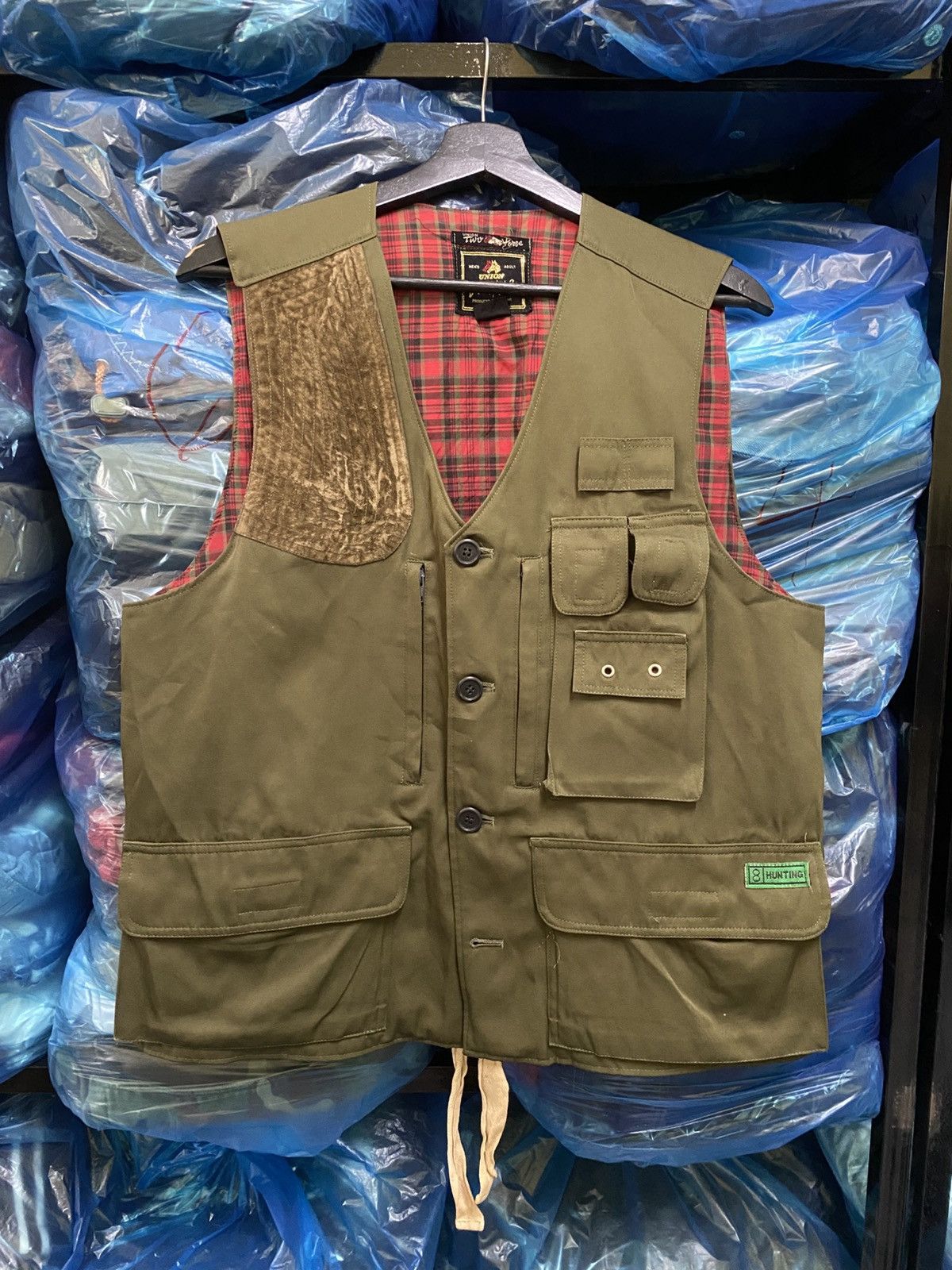 Utility Pro Wear Vintage Union Two Horse Olive Green Hunting Utility ...