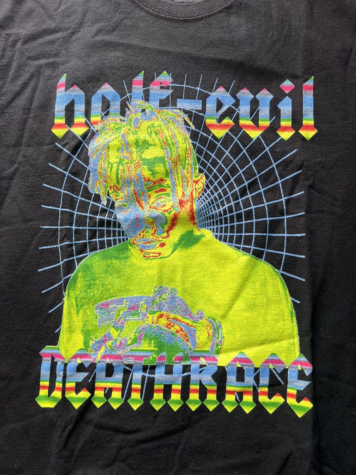 Half Evil Half evil Juice Wrld deathrace for love tour merch | Grailed