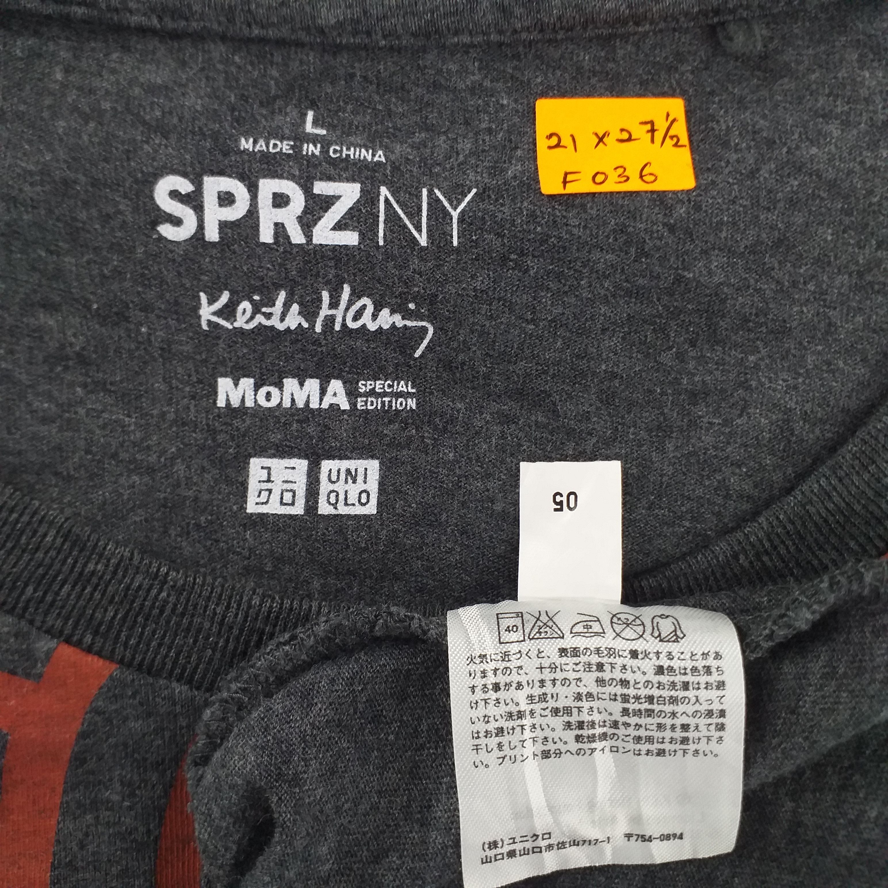 Japanese Brand Uniqlo x Keith Haring MoMA Special Edition Tshirt -F036 ...